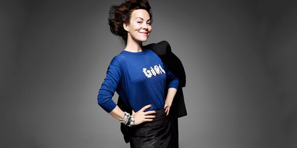 Helen McCrory: Behind the Scenes on the December Issue Christmas Party ...